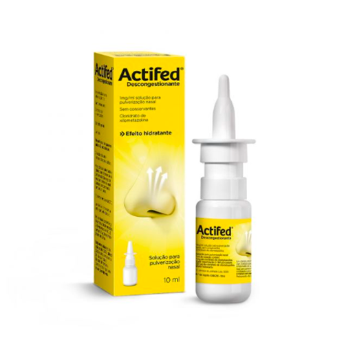 Actifed Descongestionante Spray 10mL | Farmácia Vida Mais