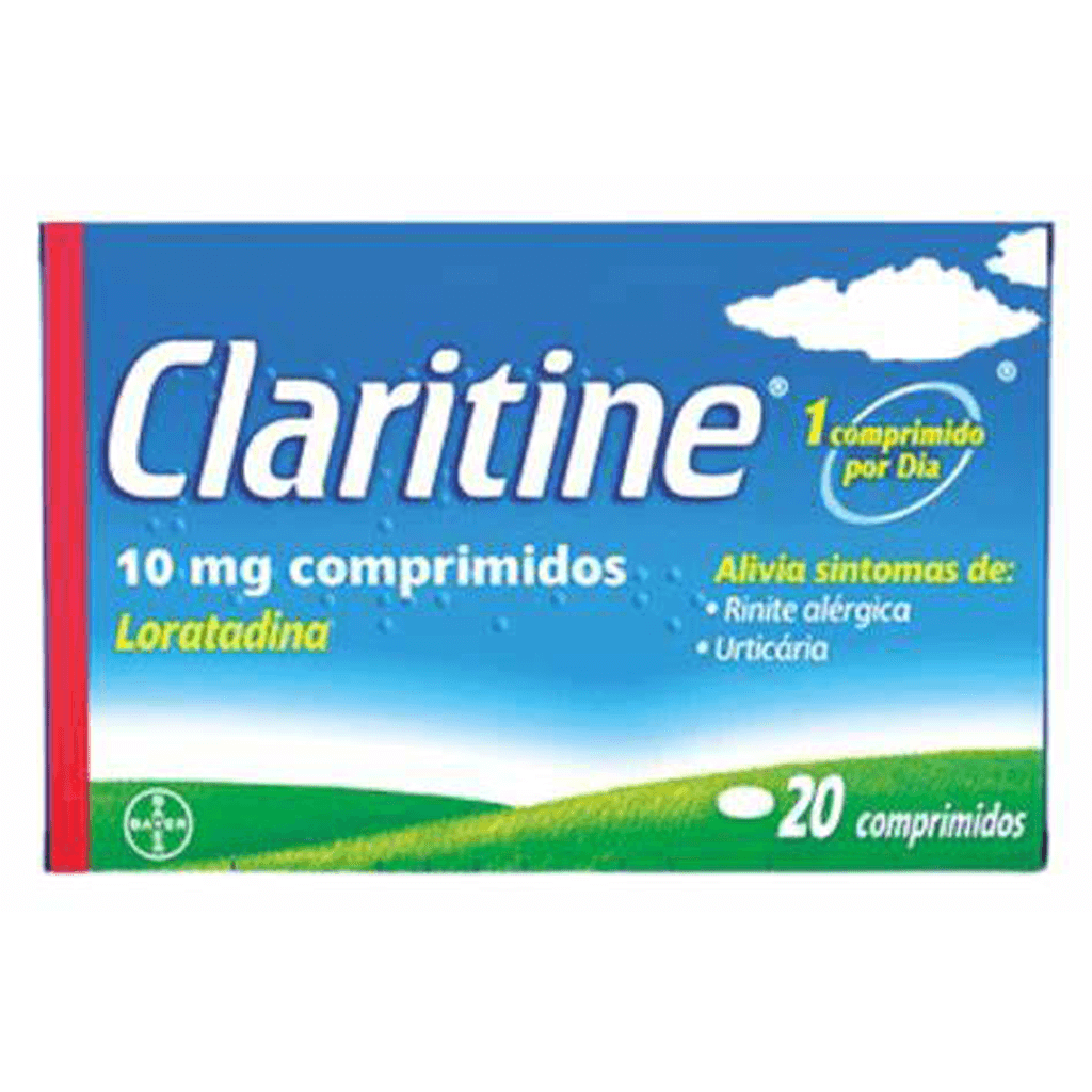 Claritine 10mg 10 comprimidos | Farmácia Vida Mais