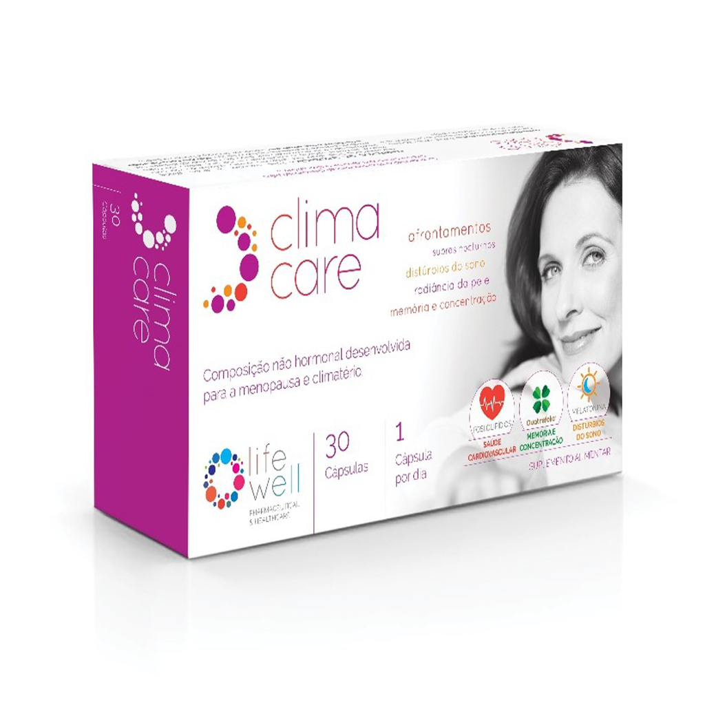 Climacare 30 cápsulas | Farmácia Vida Mais