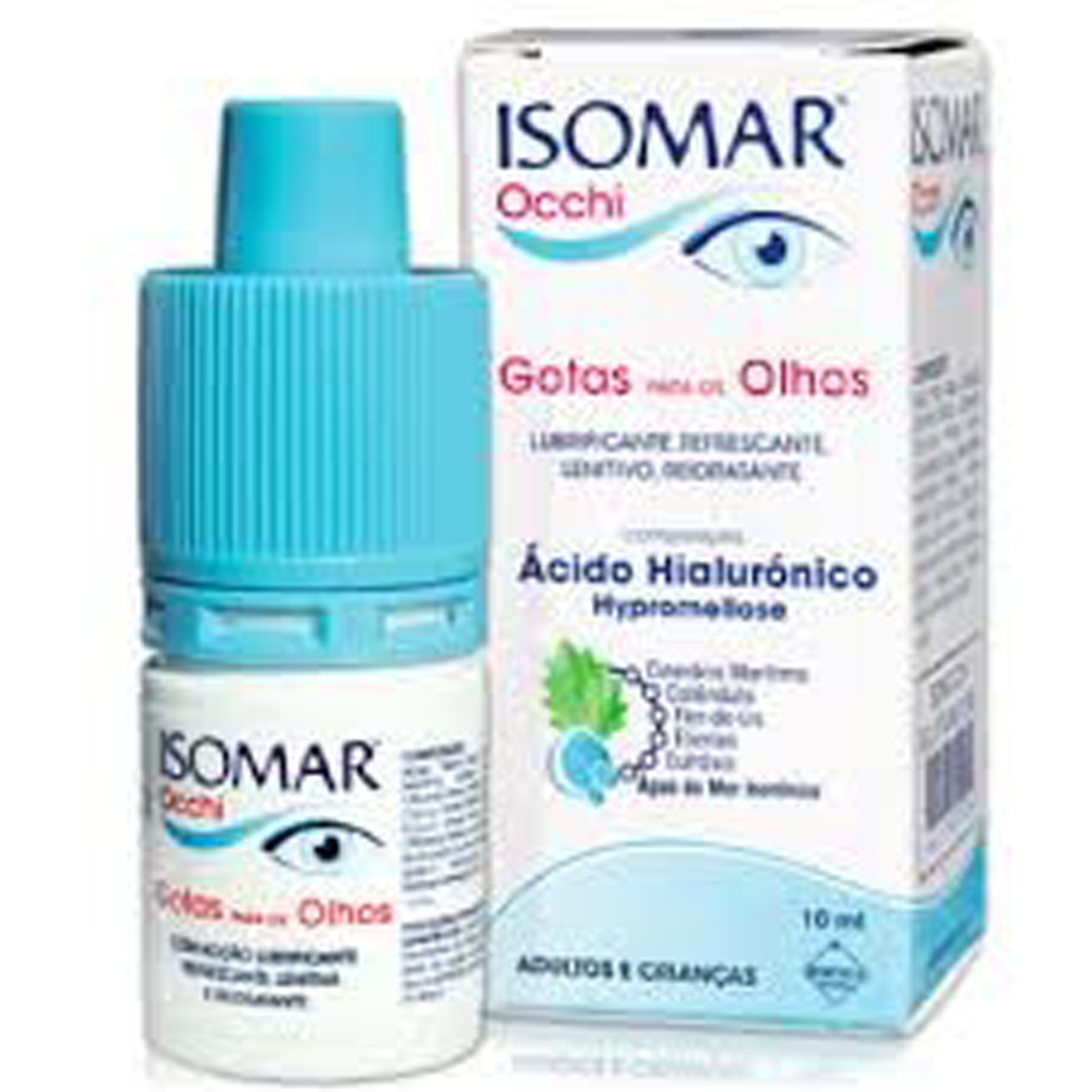 Isomar Solução Oftálmica Frasco Conta-Gotas 10mL | Farmácia Vida Mais