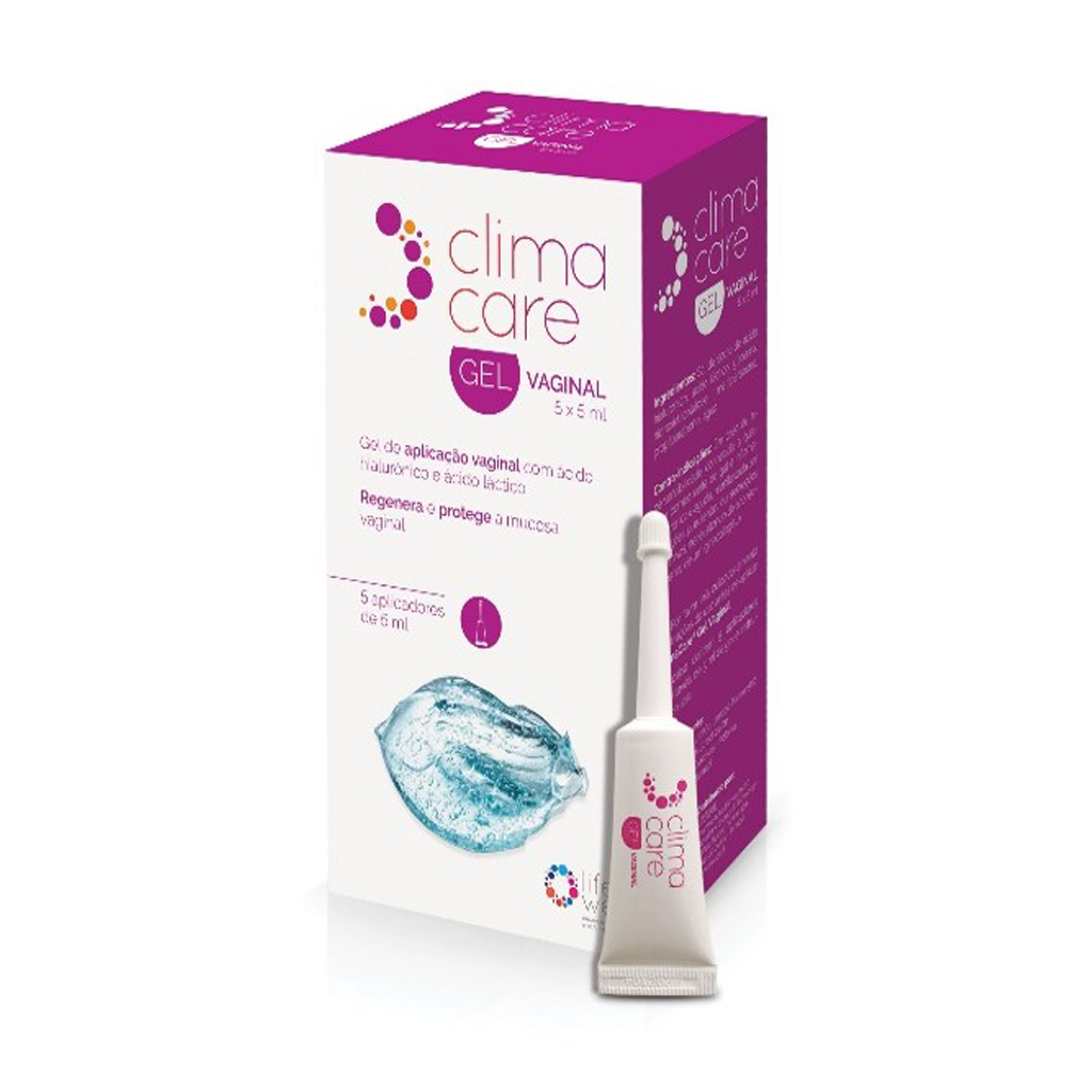 Climacare Gel Vaginal 5 unidoses de 5mL | Farmácia Vida Mais