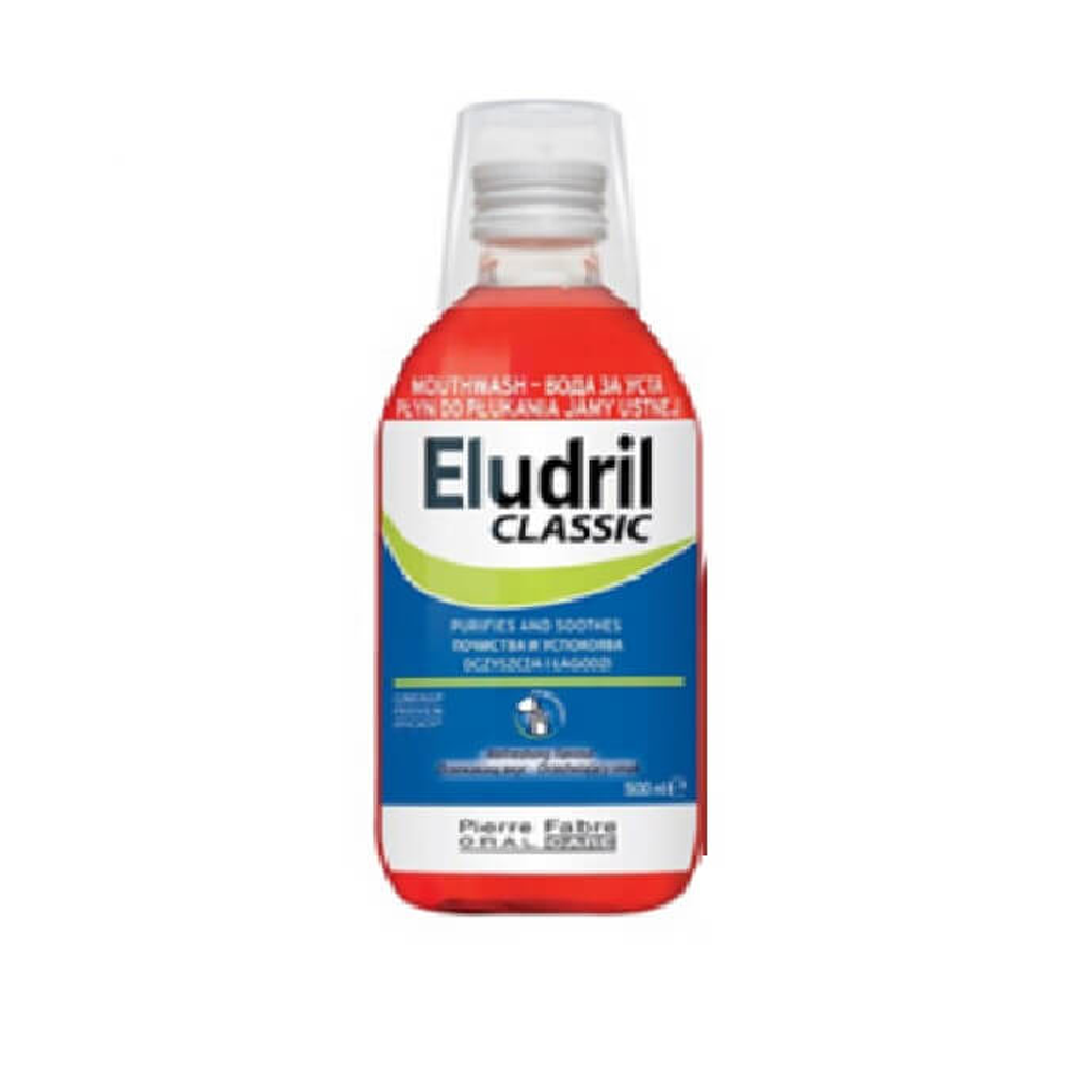 Eludril Classic 500mL | Farmácia Vida Mais