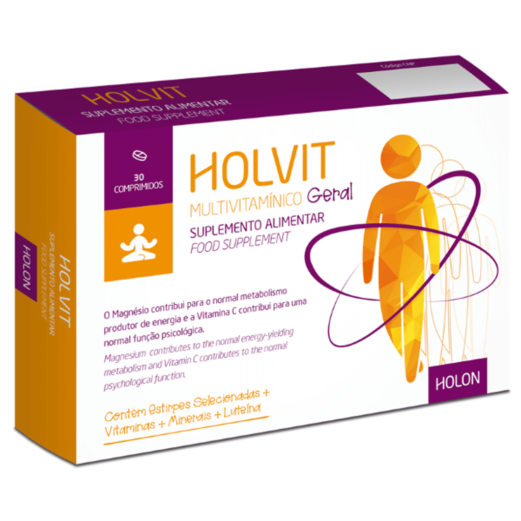Holvit Geral (30 comprimidos) | Farmácia Vida Mais