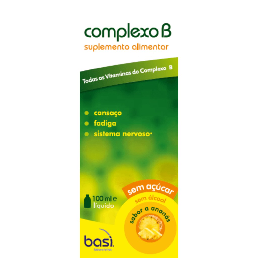 Complexo B Basi Xarope 100mL | Farmácia Vida Mais