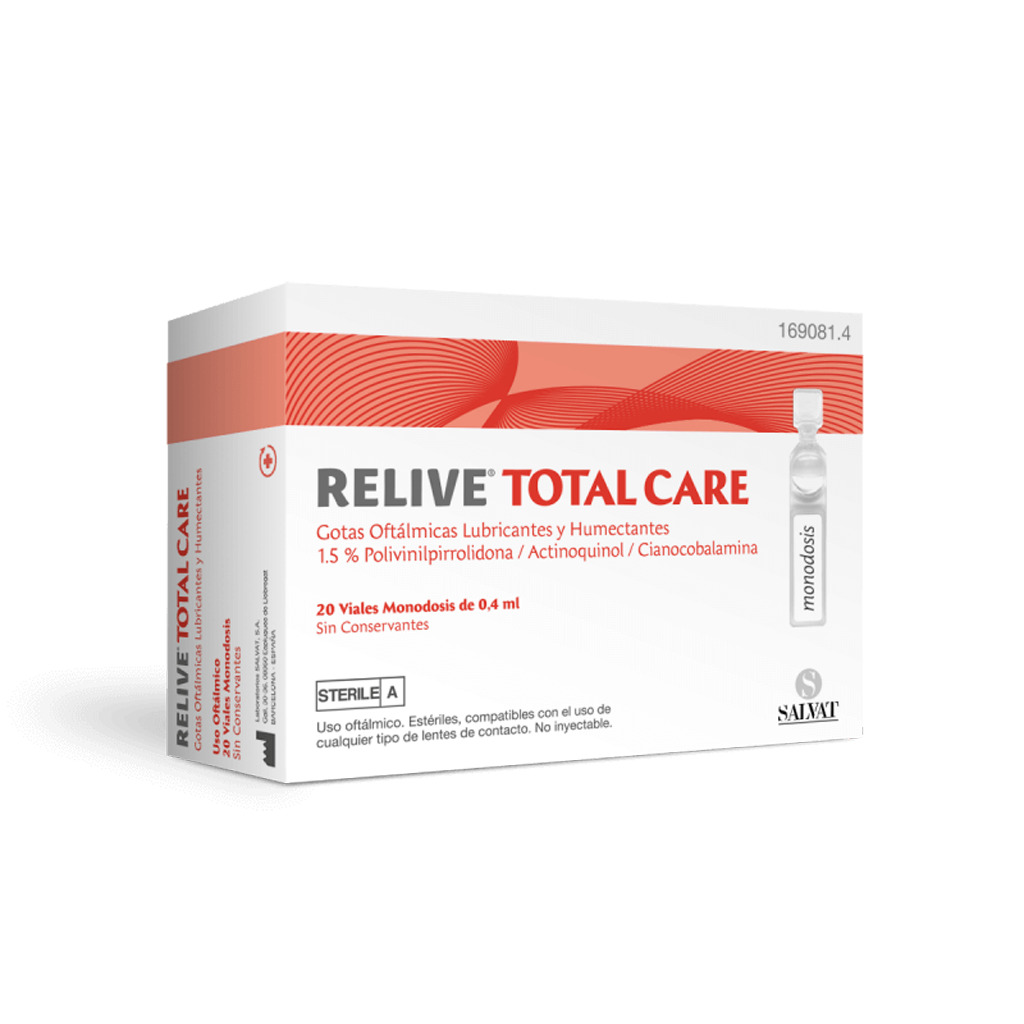 Relive Total Care 20 monodoses | Farmácia Vida Mais