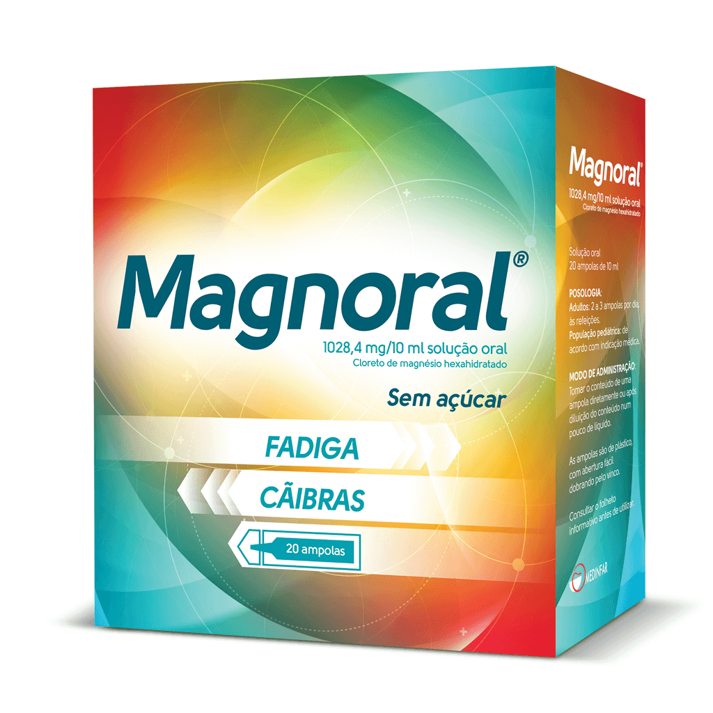 Magnoral 1028.4mg/10ml 20 ampolas | Farmácia Vida Mais