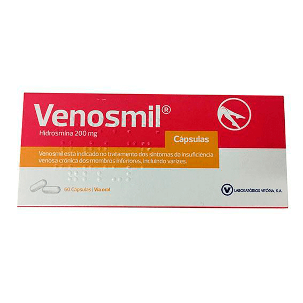 Venosmil 200mg 60 cápsulas | Farmácia Vida Mais